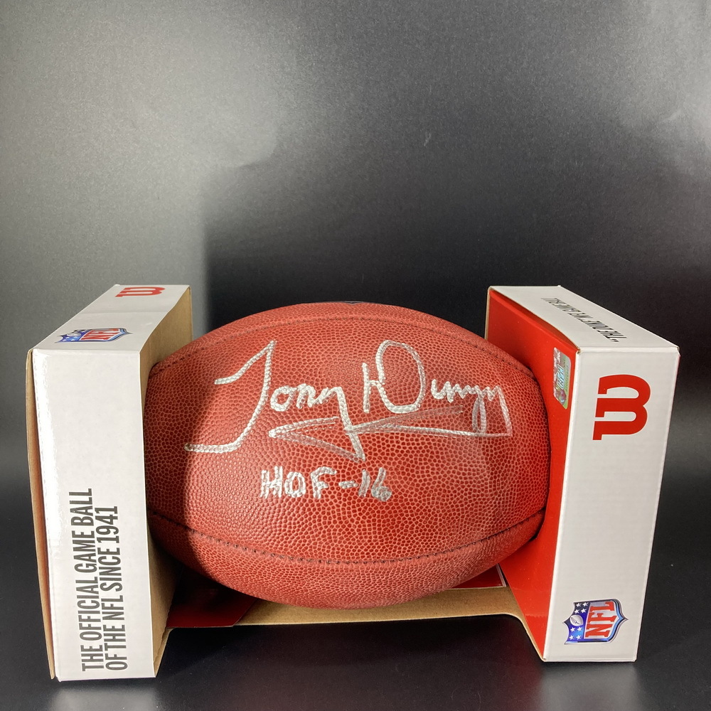 HOF - Colts Tony Dungy Signed Authentic Football | The official auction ...