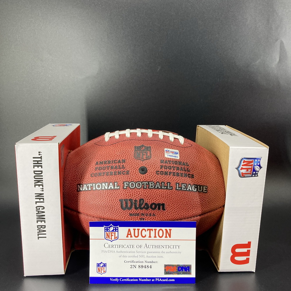 HOF - Colts Tony Dungy Signed Authentic Football | The official auction ...