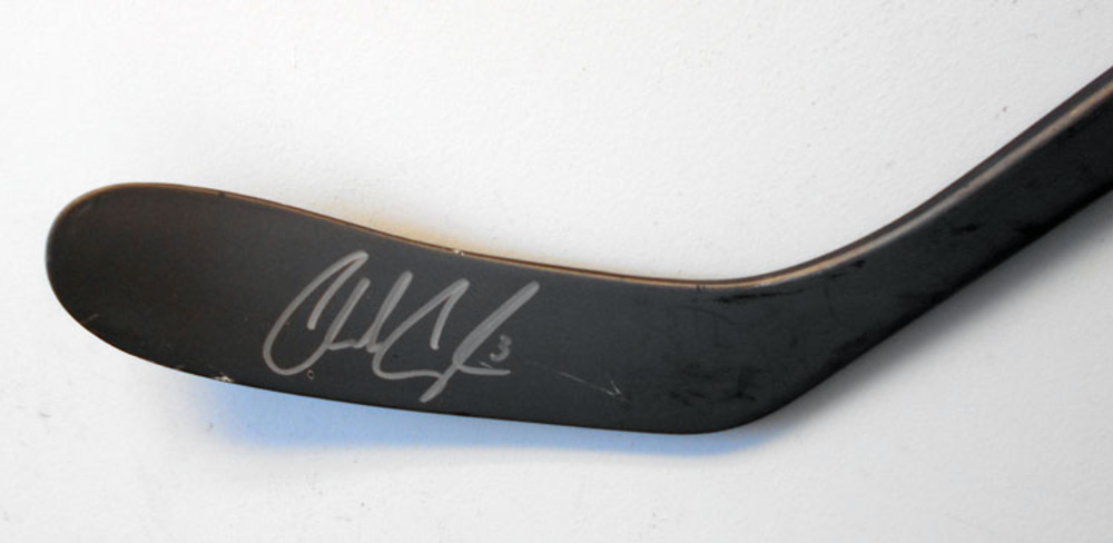 #3 Charlie Coyle Game Used Stick - Autographed - Minnesota Wild - NHL ...