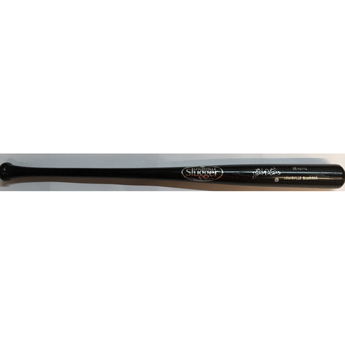 Daniel Nava Autographed Black Louisville Slugger Bat - Phil 4:13 | MLB ...