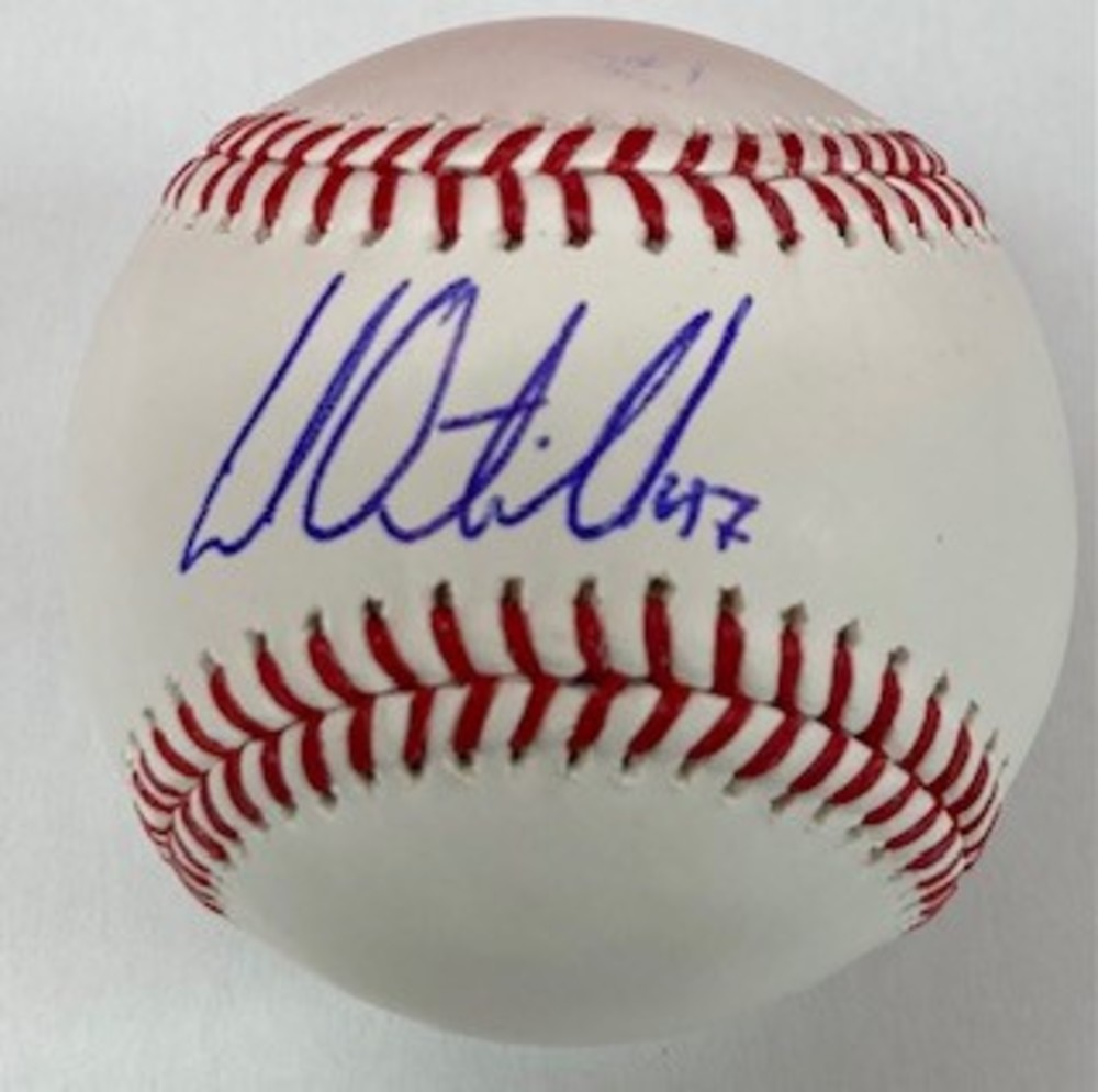 Cal Quantrill Autographed Baseball | MLB Auctions