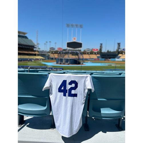 Mookie Betts MLB Authenticated Game-Worn #42 Jersey from Jackie ...
