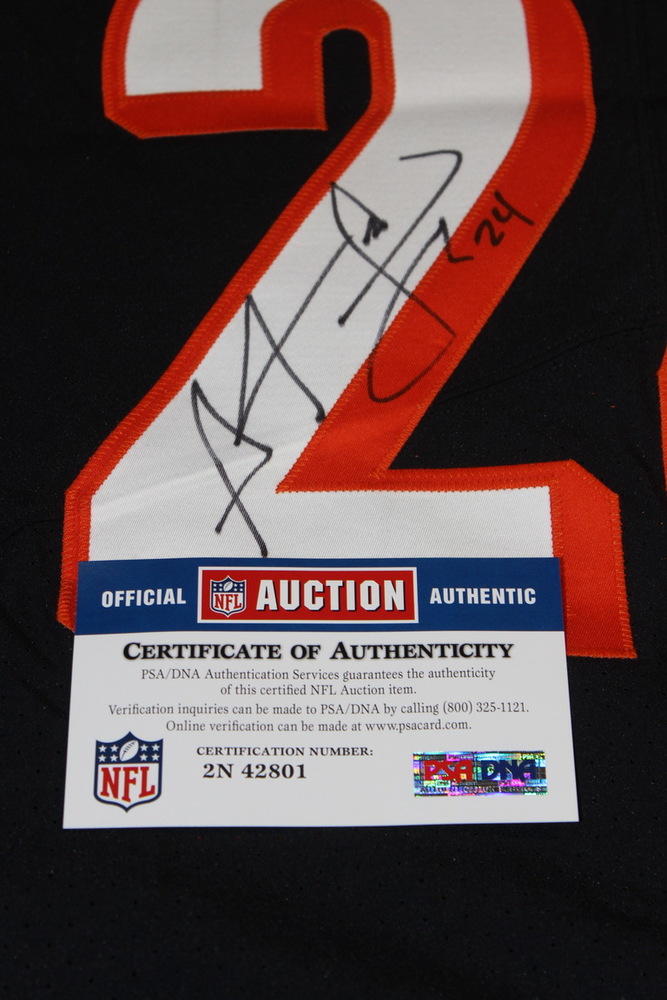 NFL Auction | Crucial Catch - Bengals Adam Pacman Jones signed and game ...
