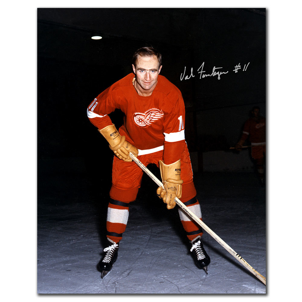 Val Fonteyne Detroit Red Wings Autographed 8x10 - NHL Auctions