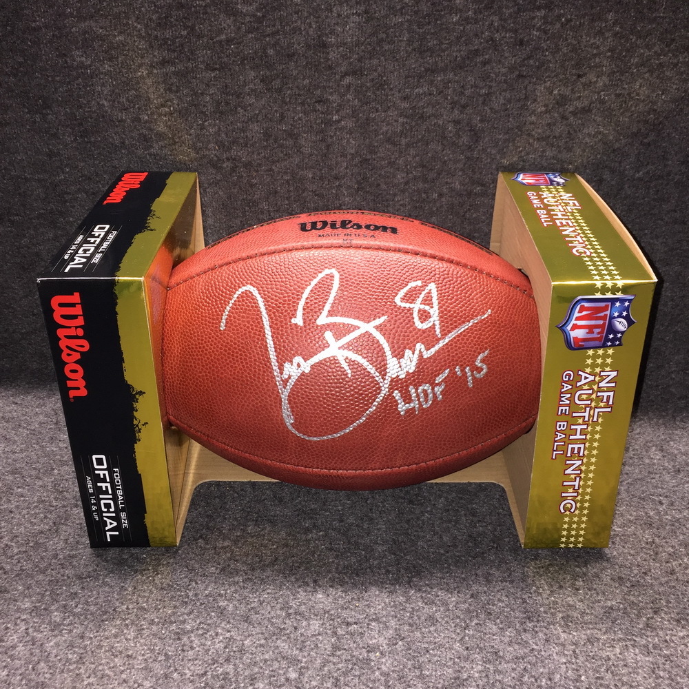 HOF - RAIDERS TIM BROWN SIGNED AUTHENTIC FOOTBALL | The official ...