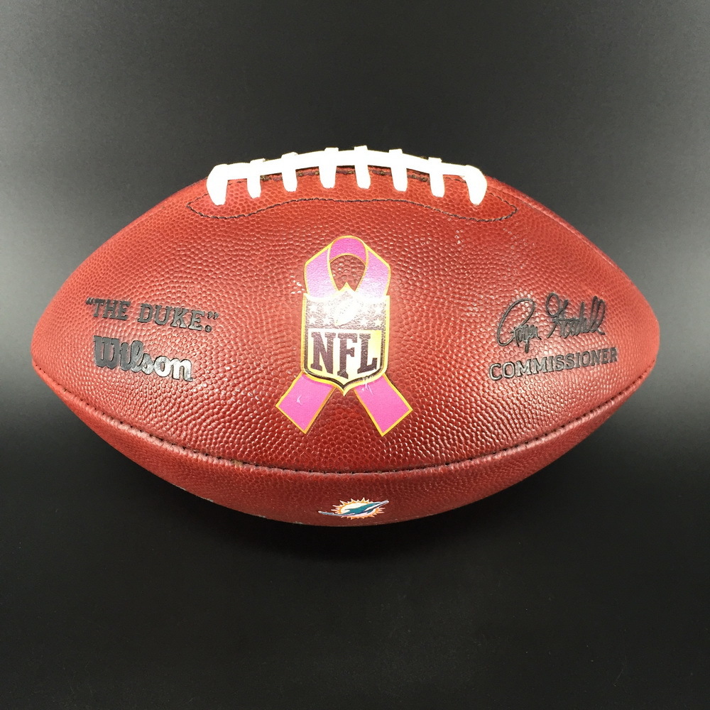 Dolphins - Mike Pouncey Signed and Game Used Authentic BCA Football W ...