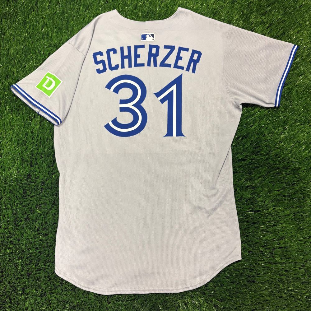 World Series Patched Jersey - #31 Max Scherzer: Aug 19, 2025 - 6 IP, 1 ...