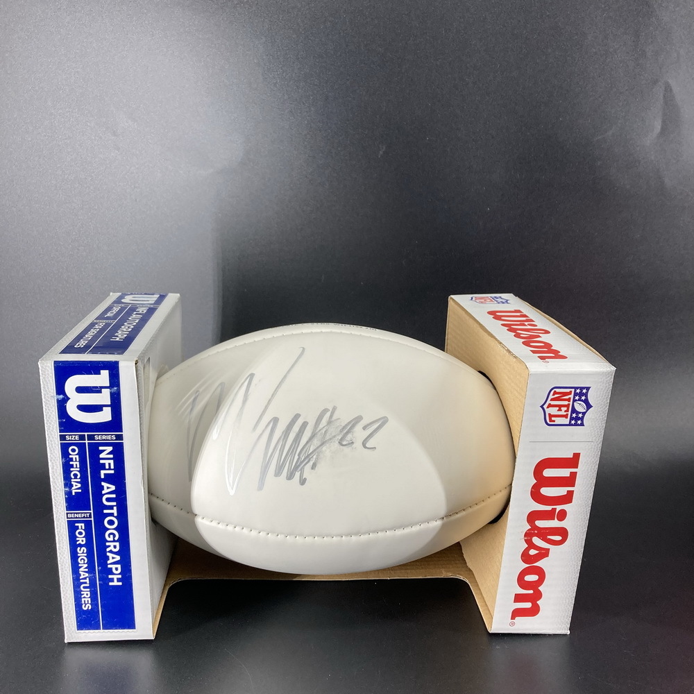 Chiefs - Marcus Peters Signed Panel Ball (Autograph Slightly Smeared ...