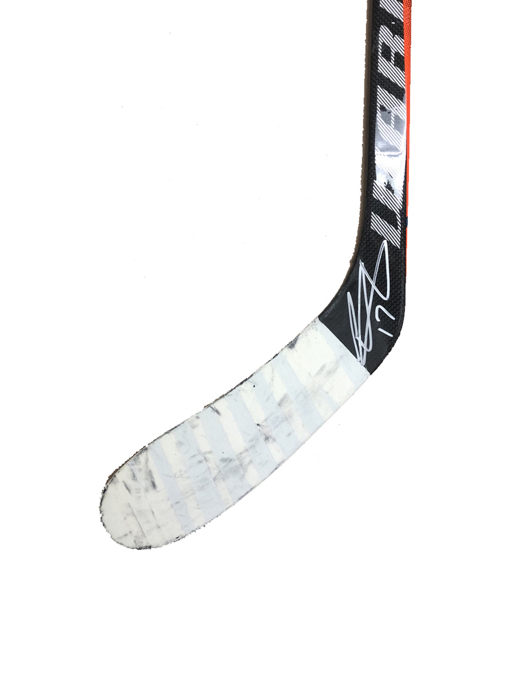 #17 Wayne Simmonds Game Used Stick - Autographed - Nashville Predators ...