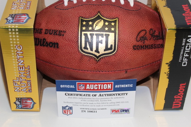 RAMS - BRIAN QUICK SIGNED AUTHENTIC FOOTBALL | The official auction ...