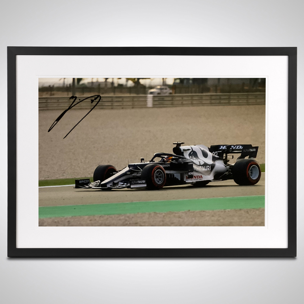 Pierre Gasly 2021 Signed Photo | F1 Authentics