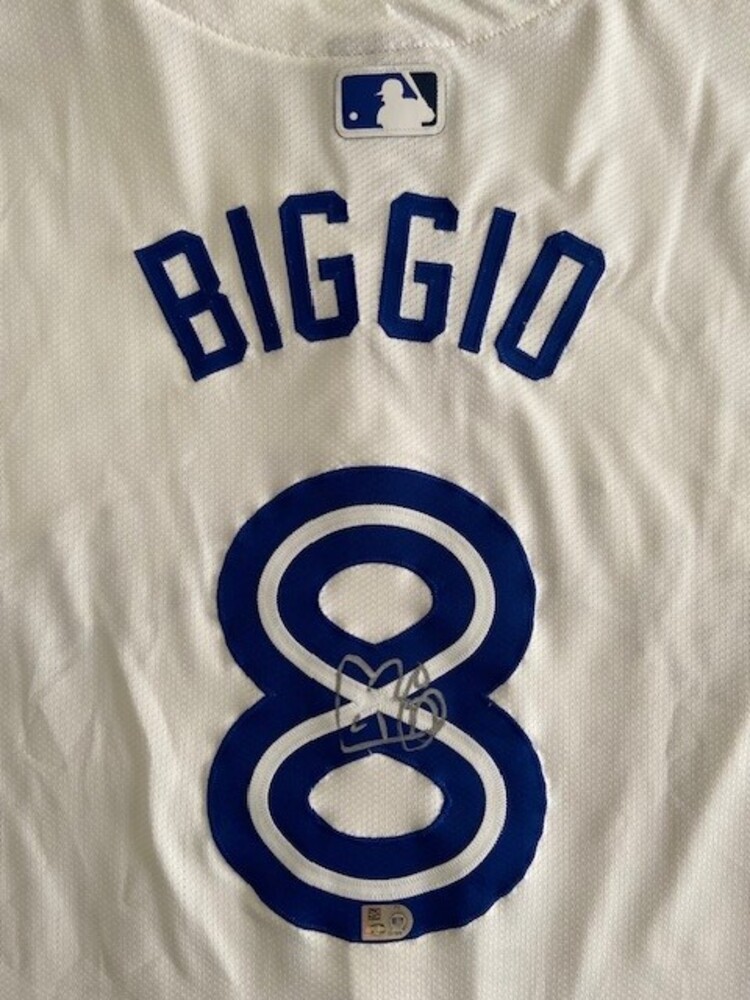 Cavan Biggio Autographed Blue Jays Authentic Jersey | MLB Auctions
