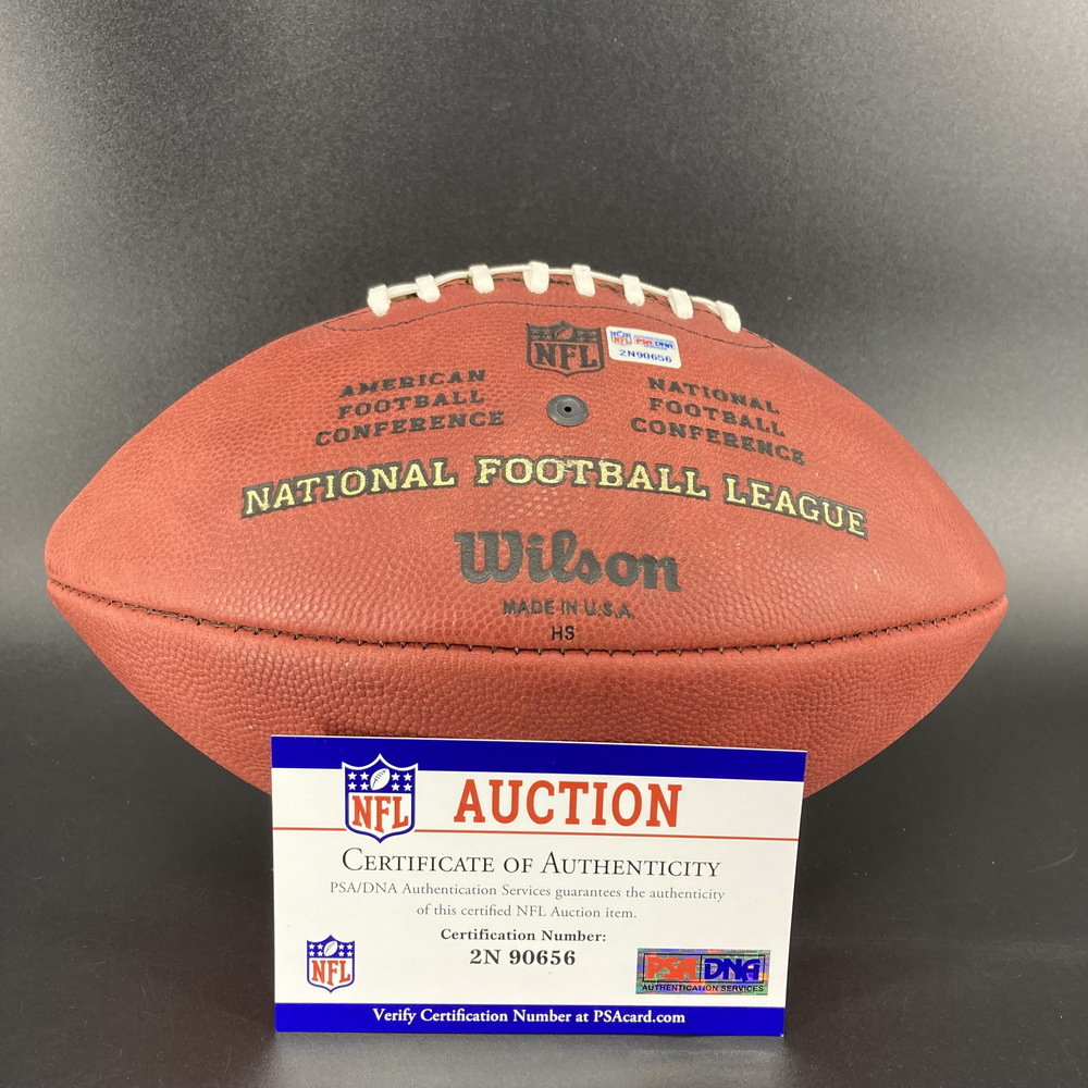 Bills - Aaron Williams Signed Authentic Football | The official auction ...