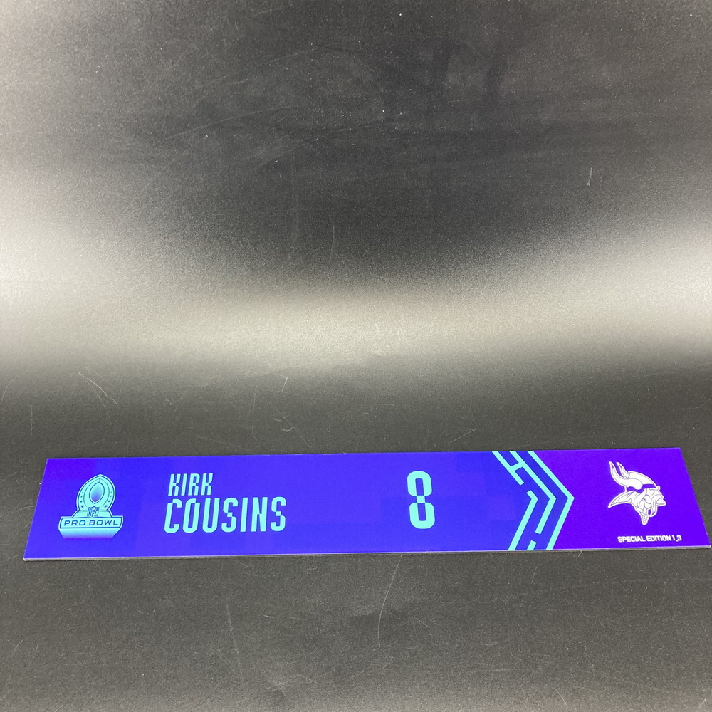 NFL - Vikings Kirk Cousins Special Edition 2022 Pro Bowl Locker ...