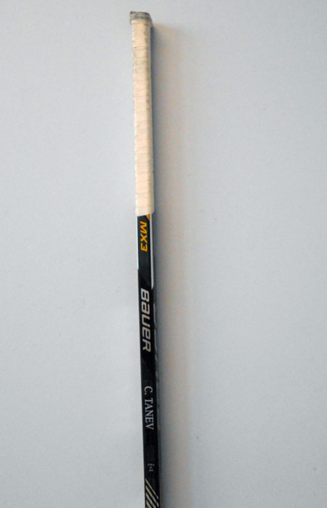 #8 Christopher Tanev Game Used Stick - Autographed - Vancouver Canucks ...