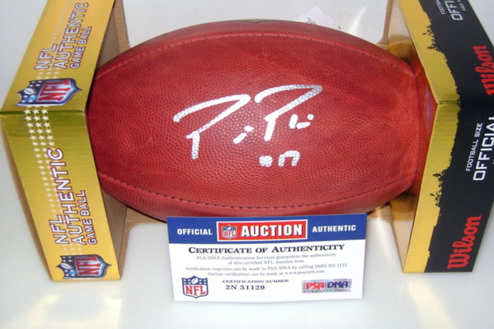 CHARGERS - PHILIP RIVERS SIGNED AUTHENTIC FOOTBALL | The official ...