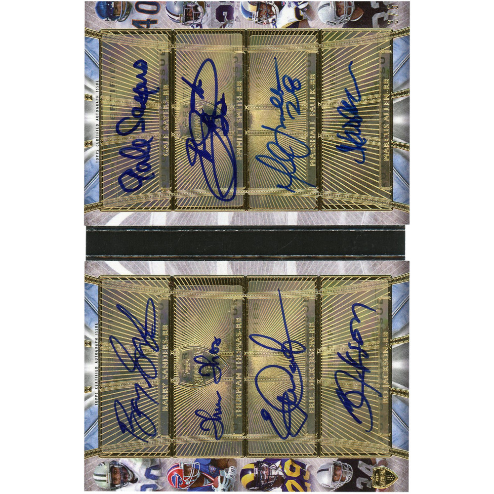 2014 Topps Supreme Football Eight Autographs #SEA-3 Booklet Card - #3/5 ...