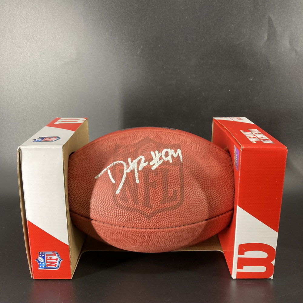 NFL - Commanders Daron Payne Signed Authentic Football with Pro Bowl ...