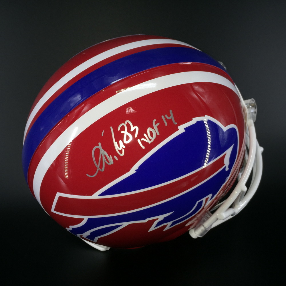 HOF - Bills Andre Reed Signed Proline Helmet | The official auction ...