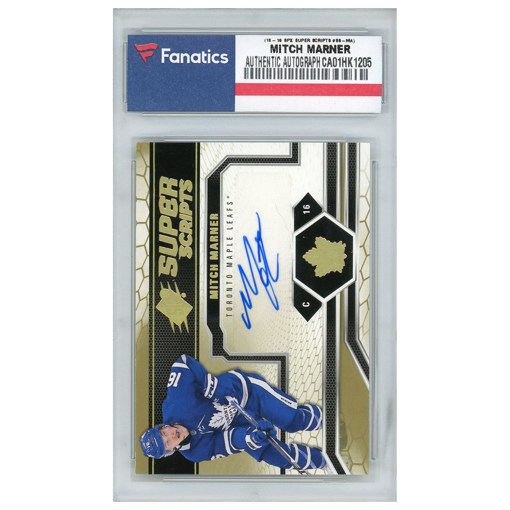 Mitchell Marner Toronto Maple Leafs Autographed 2018-19 Upper Deck SPx ...