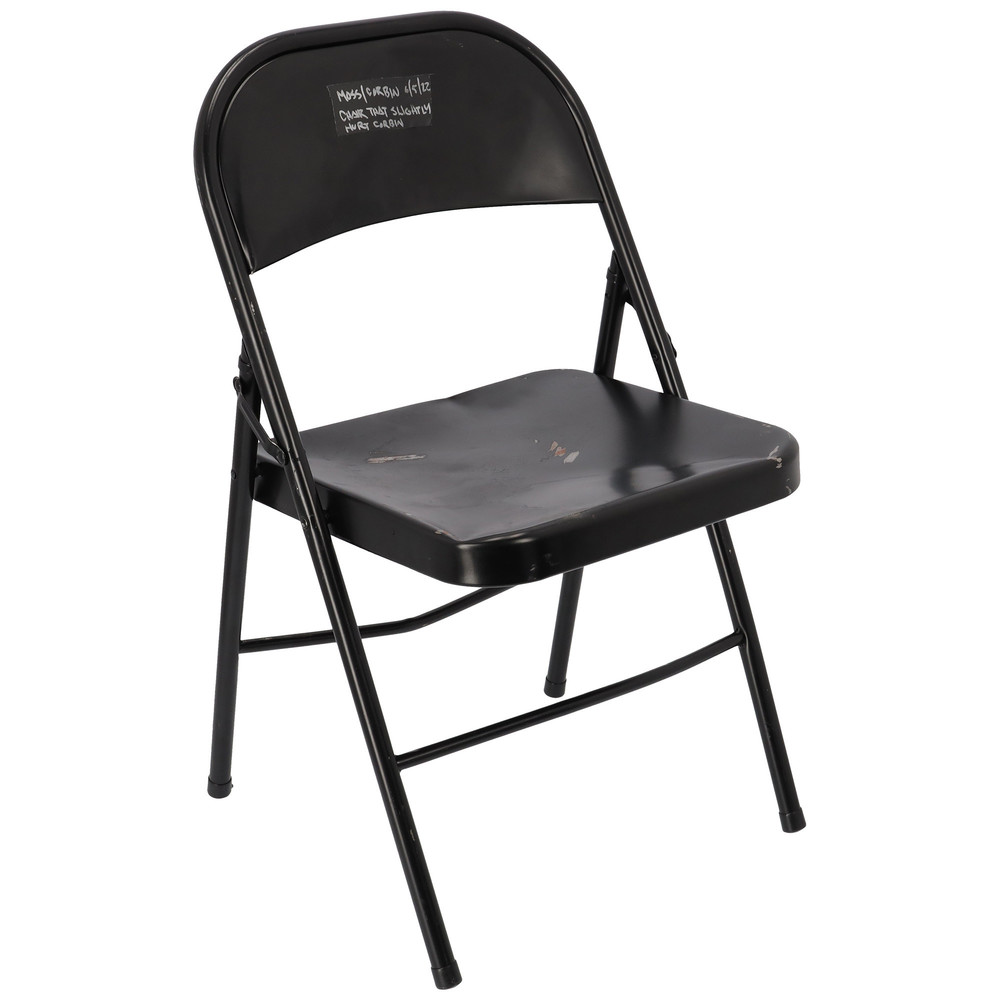 Madcap Moss Match-Used Steel Chair from SmackDown on June 3, 2022 vs ...
