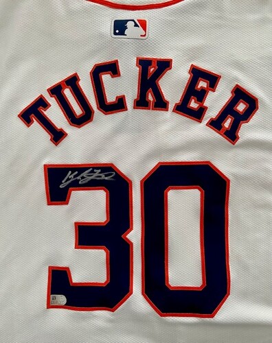 Kyle Tucker Autographed Astros Authentic Jersey | MLB Auctions