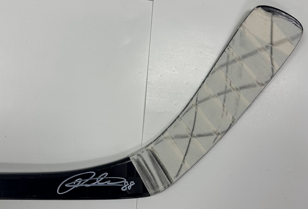 #88 Patrick Kane Game Used Stick - Autographed - Detroit Red Wings ...