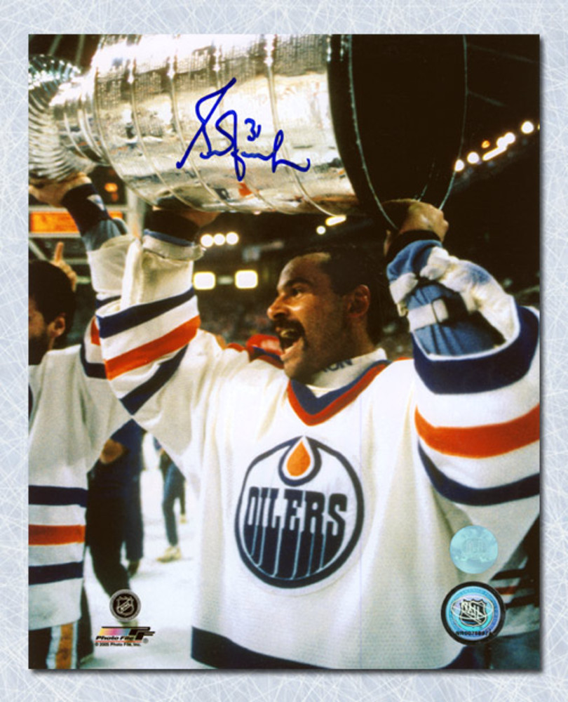 Grant Fuhr Edmonton Oilers Autographed Stanley Cup 16x20 Photo - NHL ...