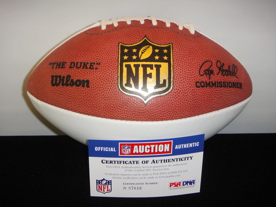 NFL Auction | BILLS - MARCELL DAREUS SIGNED PANEL BALL