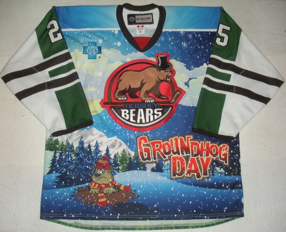 Connor Carrick - Hershey Bears - Groundhog Day Autographed Game-Worn ...