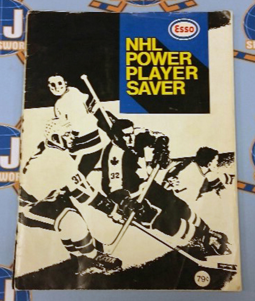 1970-71 ESSO NHL Power Player Saver Stamp Album *193 of 252 Stamps in ...
