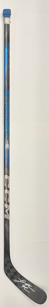 #92 Logan Cooley Game Used Stick - Autographed - Utah Mammoth - NHL ...