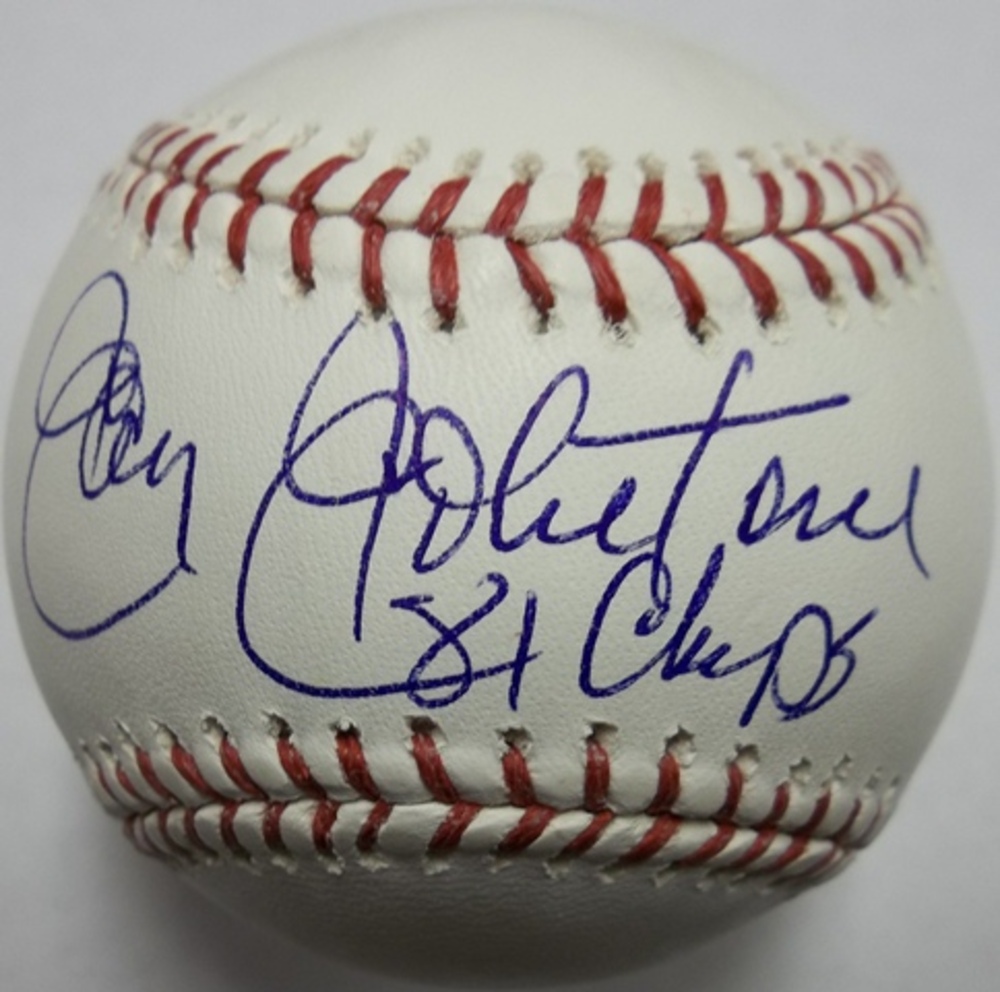 Jay Johnstone "81 Champs" Autographed Baseball | MLB Auctions