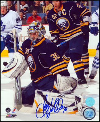RYAN MILLER Buffalo Sabres SIGNED 8x10 Photo NHL Photo - NHL Auctions
