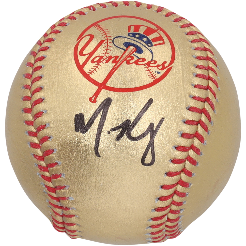 Michael King New York Yankees Autographed Gold Baseball - Limited ...
