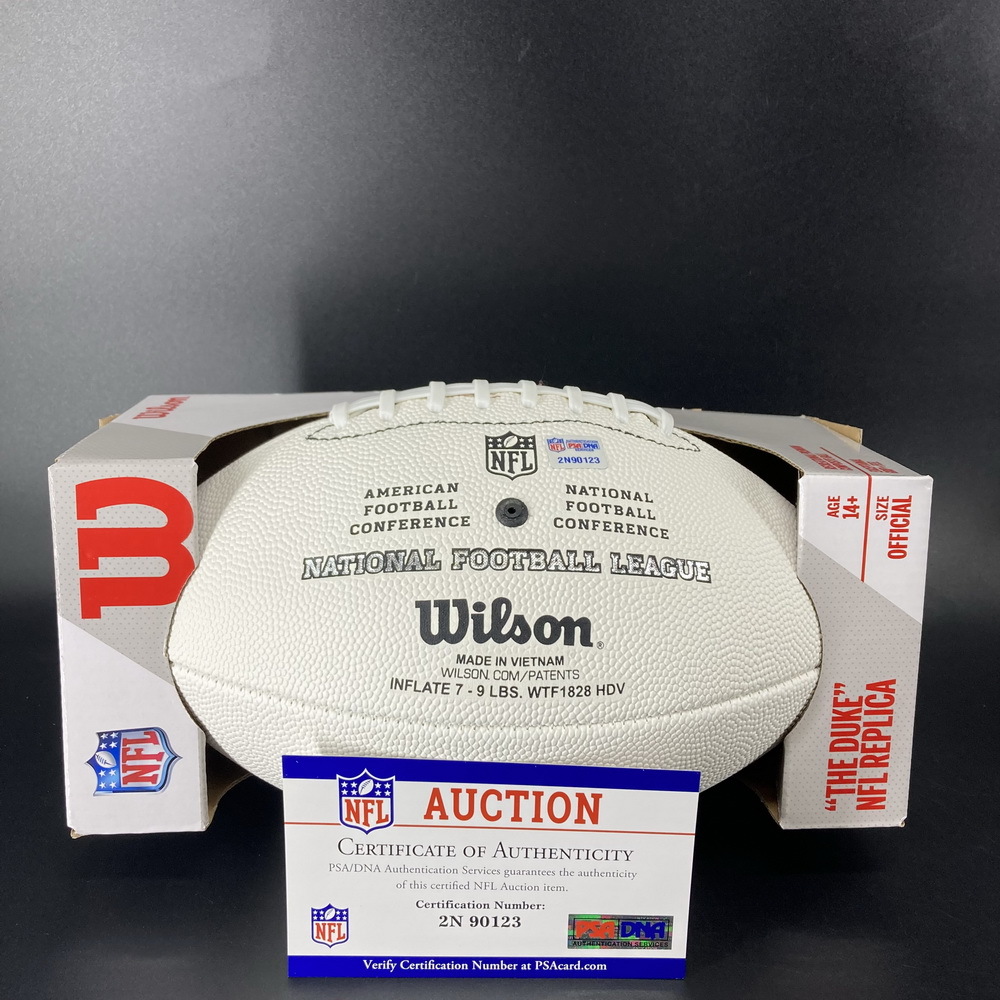 HOF - Rams Orlando Pace Signed Panel Ball | The official auction site ...