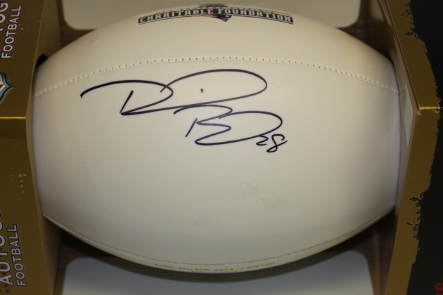 PATRIOTS - DARIUS BUTLER SIGNED PANEL W/ CHARITABLE FOUNDATION LOGO ...