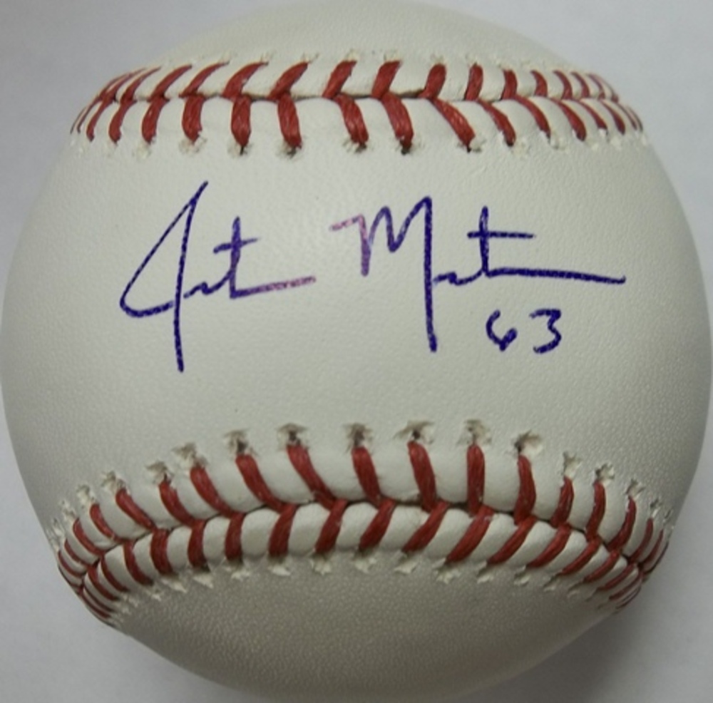 Justin Masterson Autographed Baseball | MLB Auctions
