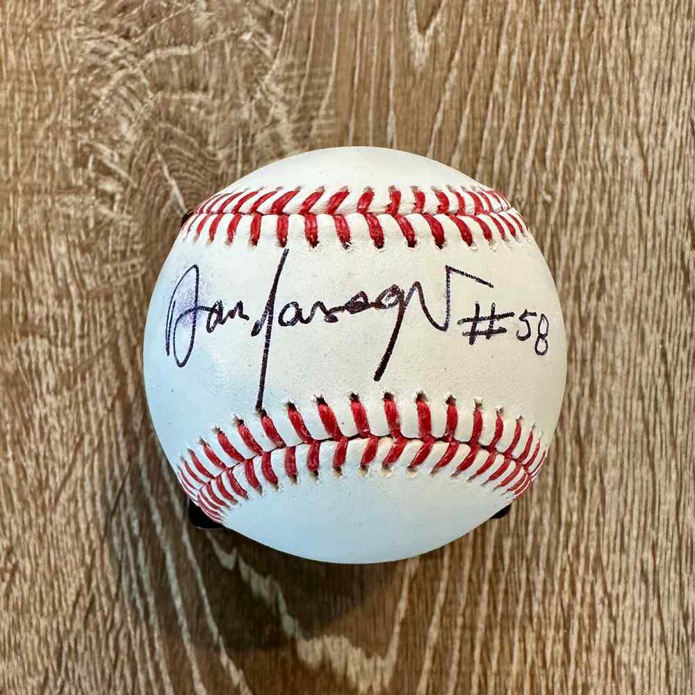 UMPS CARE AUCTION: Dan Iassogna Signed Baseball | MLB Auctions