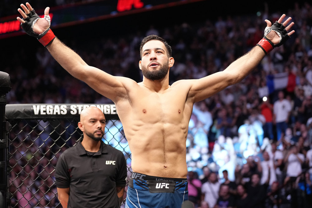 Nassourdine Imanov Signed Event Jersey Framed - UFC Paris | UFC ...