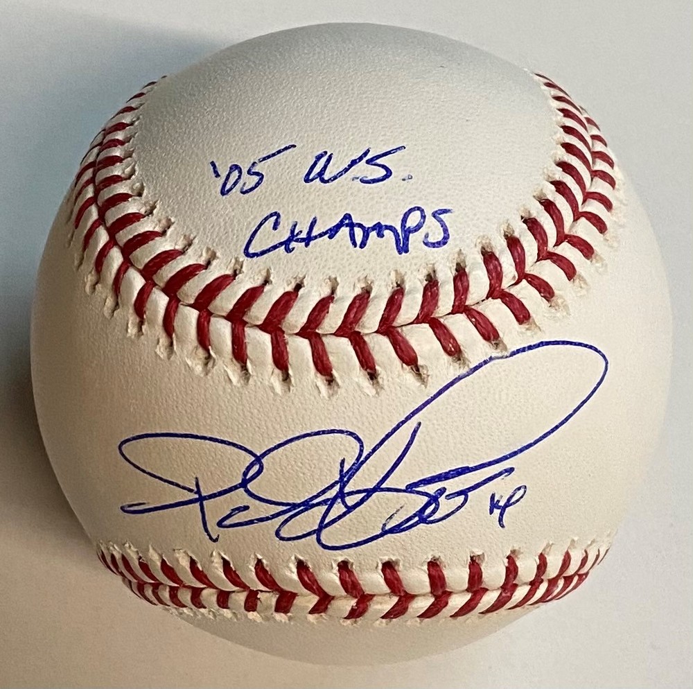 Paul Konerko Autographed "05 WS Champs" Baseball | MLB Auctions