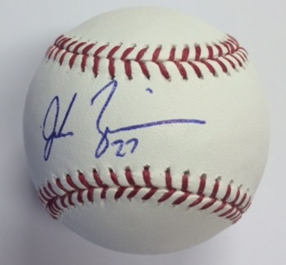 Jordan Zimmermann Autographed Baseball | MLB Auctions