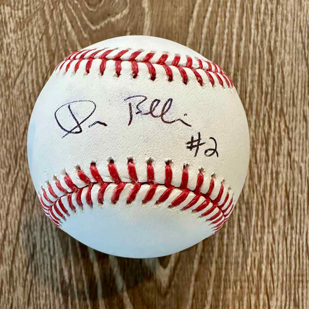 UMPS CARE AUCTION: Dan Bellino Signed Baseball | MLB Auctions