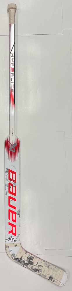 #47 James Reimer Game Used Stick - Autographed - Detroit Red Wings ...