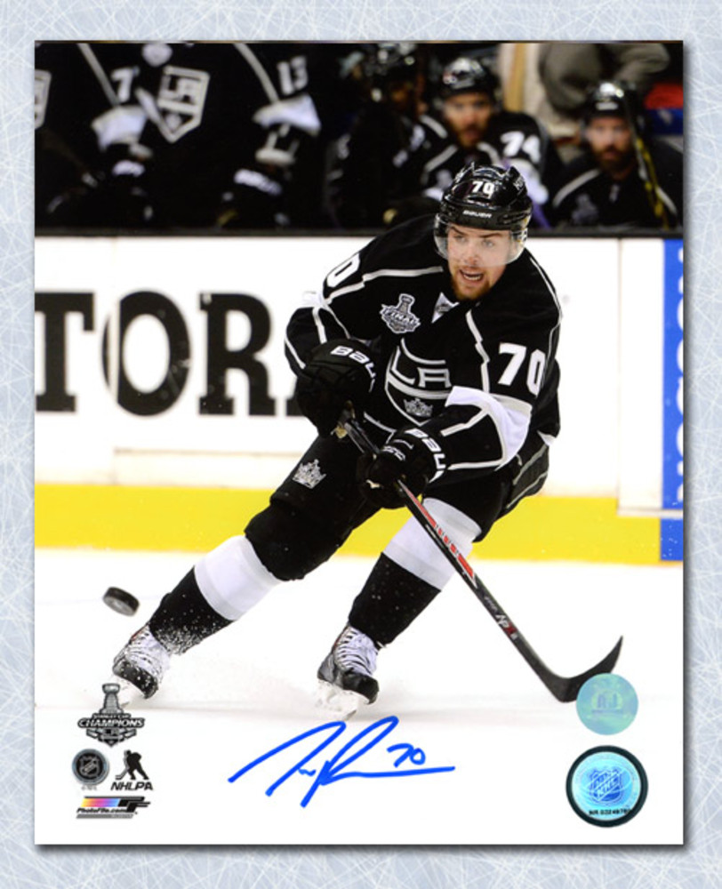 Tanner Pearson Los Angeles Kings Autographed Stanley Cup Action 8x10 ...