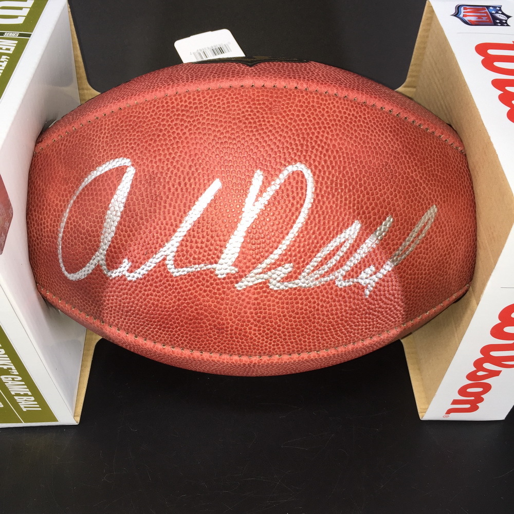 NFL Auction | NFL - Eagles Andre Dillard Signed Authentic Football