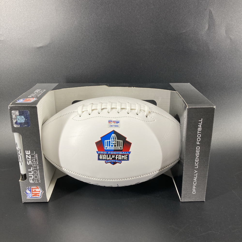 HOF - Chargers Kellen Winslow Singed Panel Ball with HOF Logo and "HOF ...