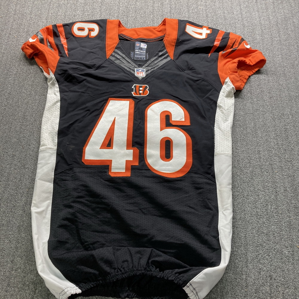 Crucial Catch - Bengals Clark Harris Game Used Jersey (Unknown Season ...