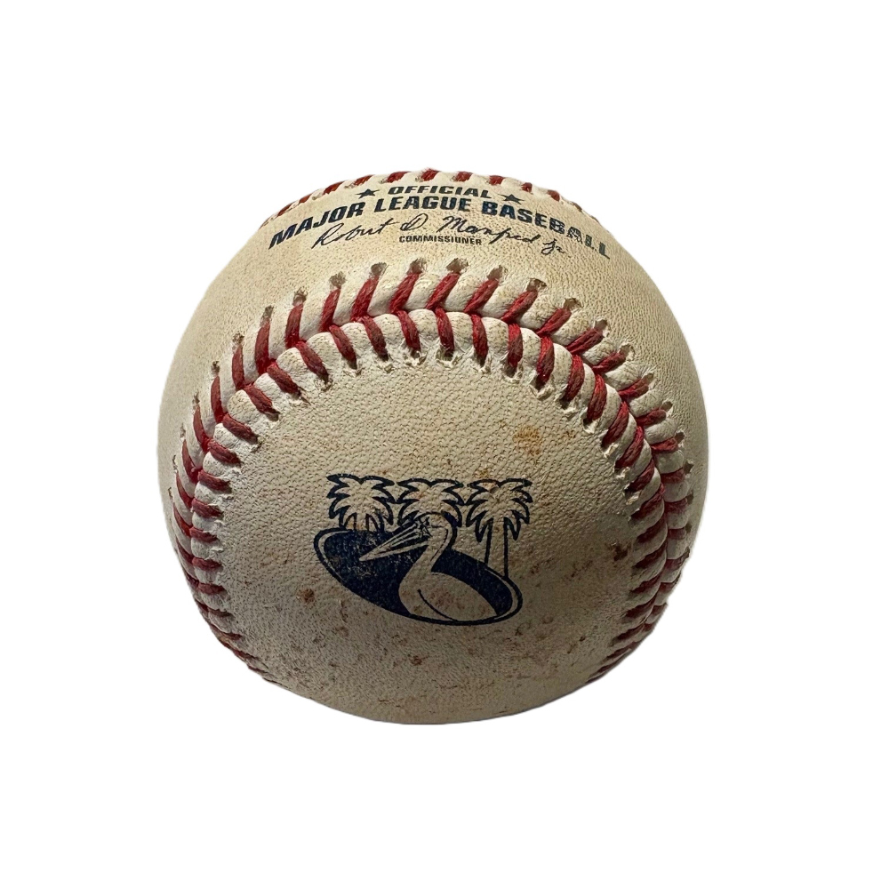 Game Used City Connect Baseball: Caleb Durbin (Rookie Season) bunt ...