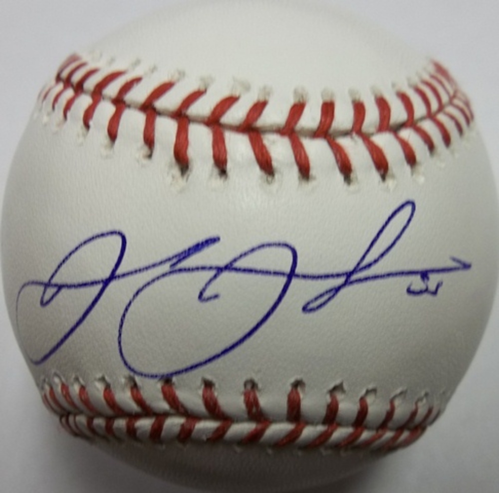 Josh Johnson Autographed Baseball | MLB Auctions